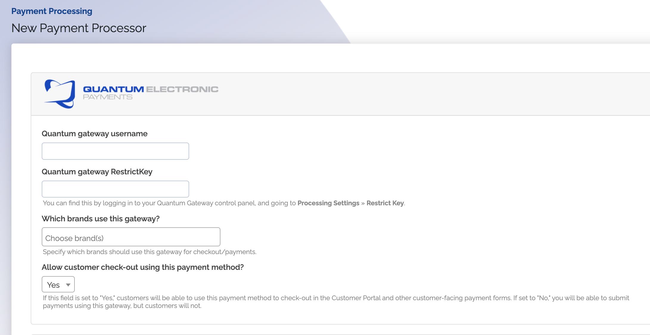 Quantum Electronic Payments | ChargeOver Help Center